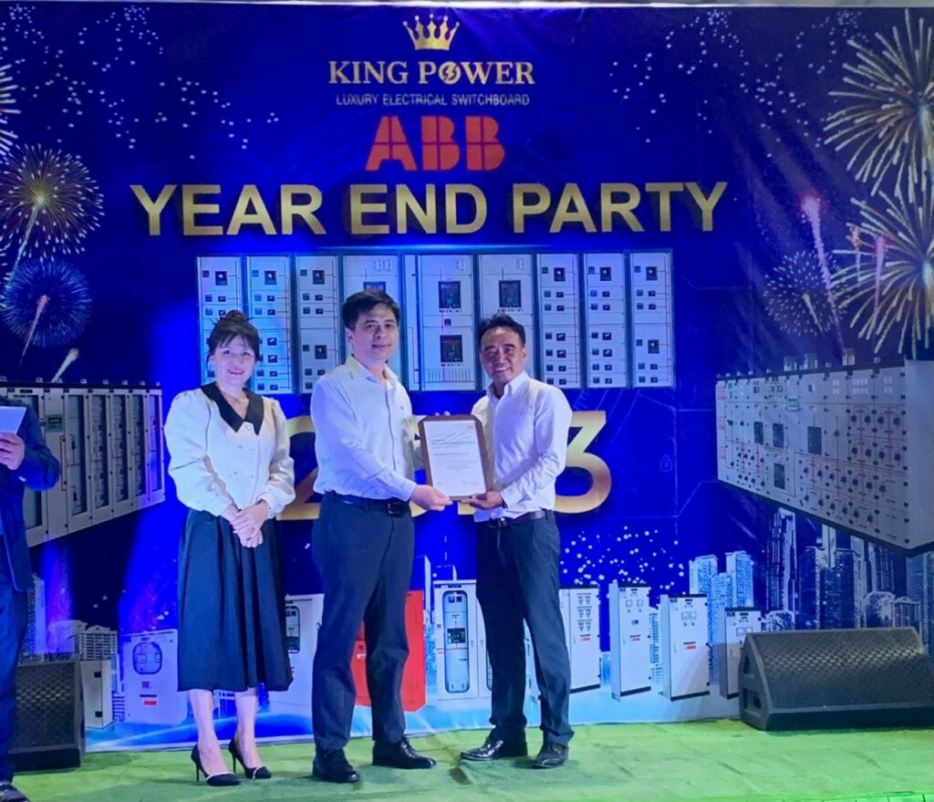 KING POWER – 2023 YEAR END PARTY & HISTORICAL EVENT – ABB CERTIFICATE ...