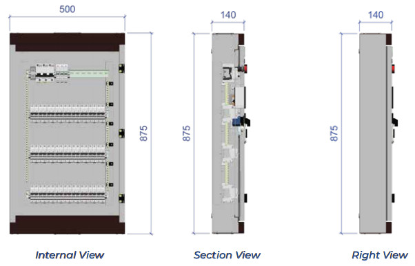 Distribution Board (DB-Wall Mounted IP42) – King Power Technology