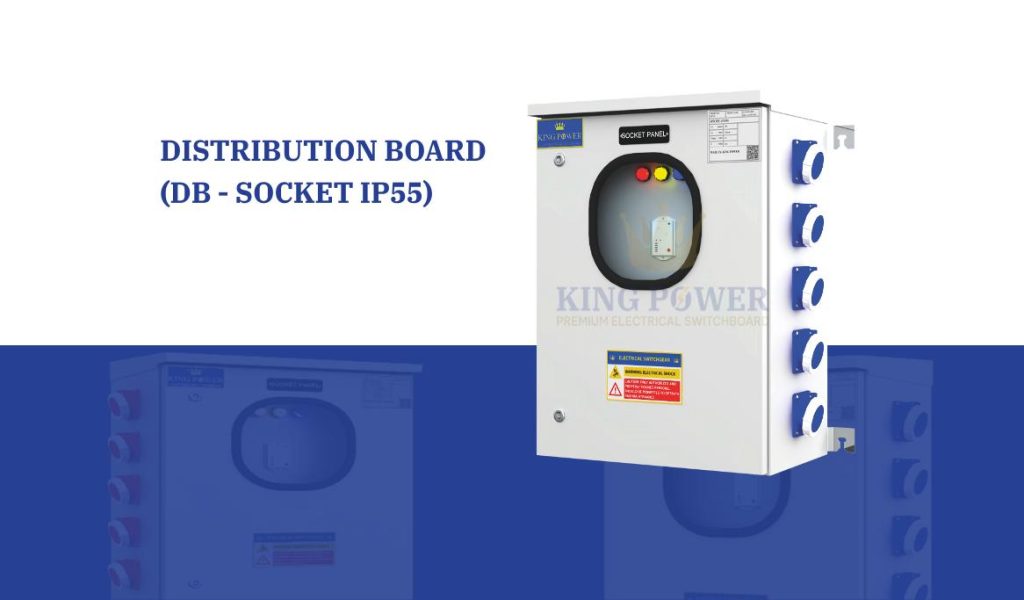 Distribution Board – Socket Wall Mounted (DB-Socket IP55) – King Power ...